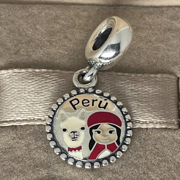 Pandora | Jewelry | Pandora Peru Exclusive Dangle Charm Pendant S925 ...